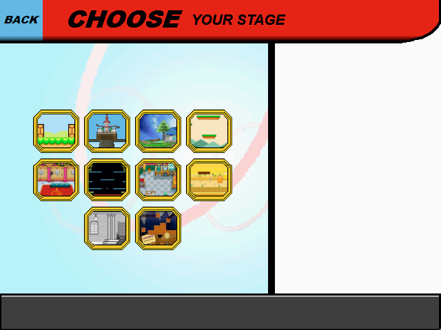 Stage Select Screen | Mushroom Kingdom Showdown Wiki | Fandom