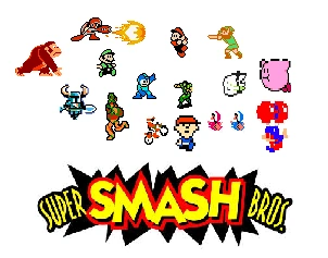 User blog:Ladsworld/8 Bit Smash Bros | Mushroom Kingdom Showdown Wiki ...