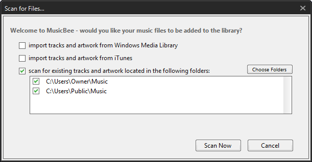 Importing | MusicBee Wiki | Fandom