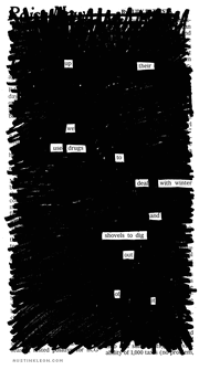 Blackout Poetry | Music Therapy Activities Wiki | Fandom