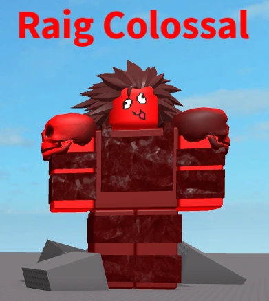 Raig Colossal | Mutant Testing Reborn Wiki | Fandom