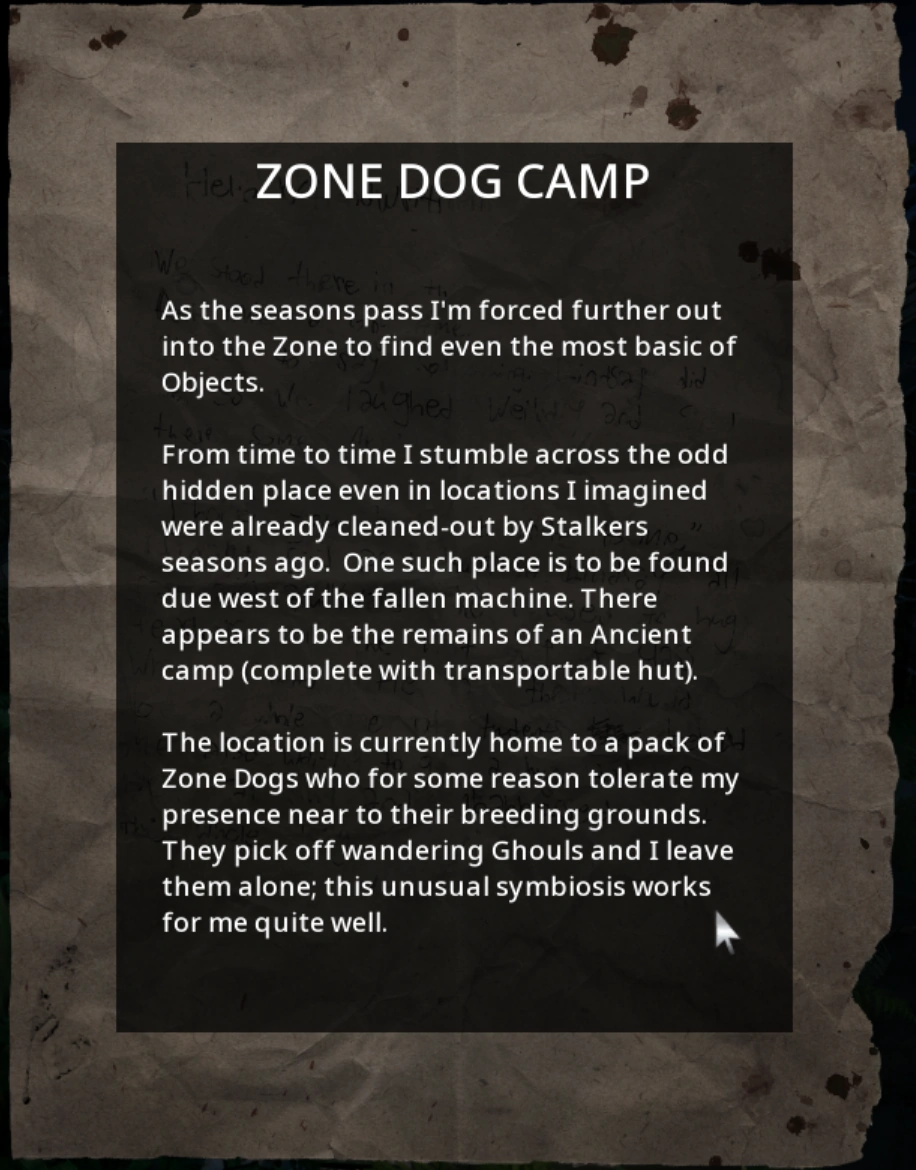 ZONE DOG CAMP | Mutant Year Zero: Road to Eden Wiki | Fandom