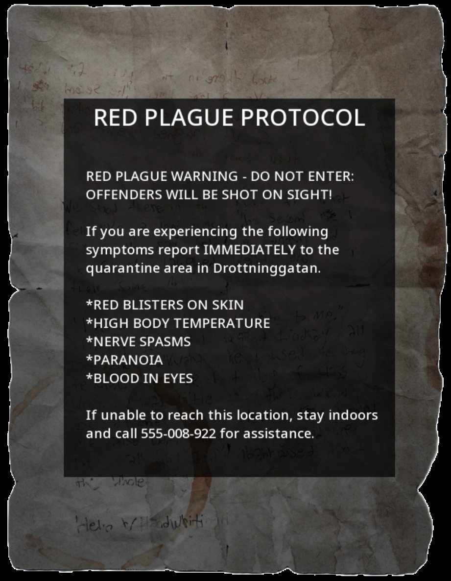 RED PLAGUE PROTOCOL | Mutant Year Zero: Road to Eden Wiki | Fandom