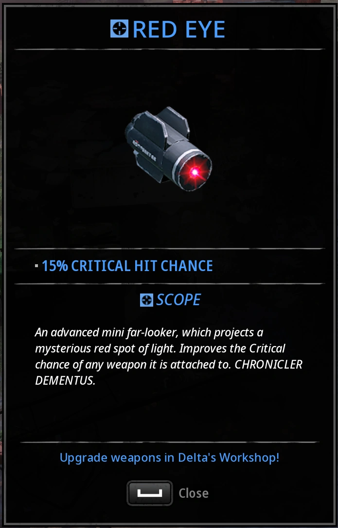 Red Eye | Mutant Year Zero: Road to Eden Wiki | Fandom