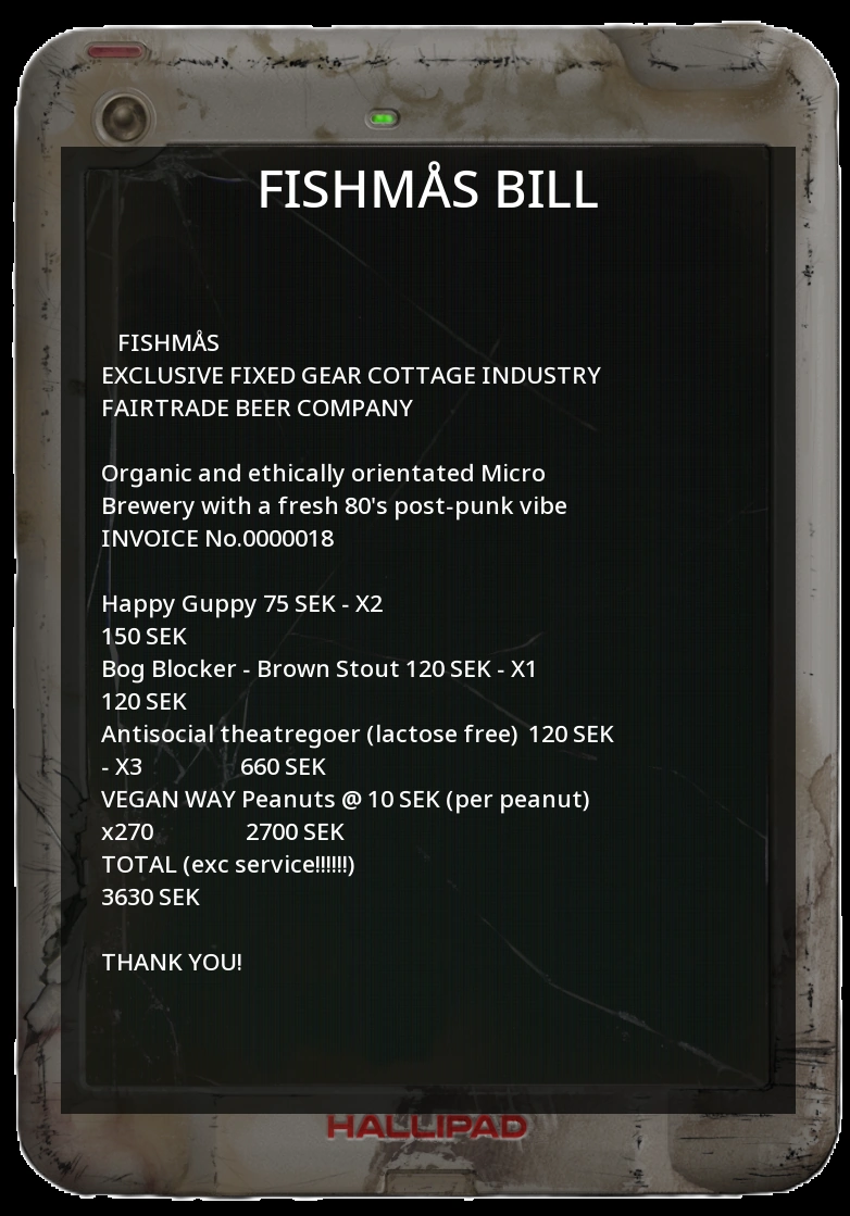 FISHMÅS BILL | Mutant Year Zero: Road to Eden Wiki | Fandom