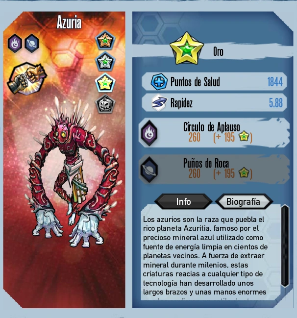 Azuria | Wiki Mutants: Genetic Gladiators Latino | Fandom