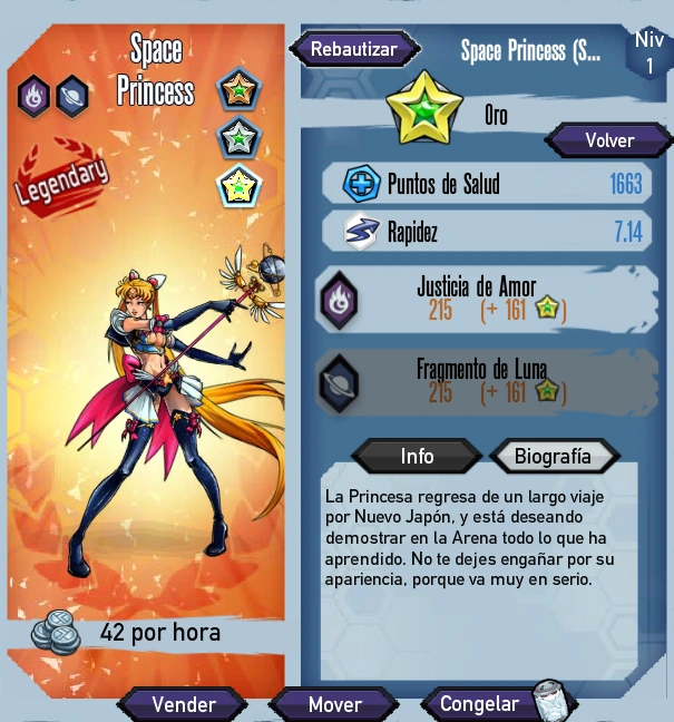 Space Princess | Wiki Mutants: Genetic Gladiators Latino | Fandom