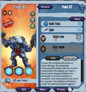 Project X27 | Mutants Genetic Gladiators Wiki | Fandom