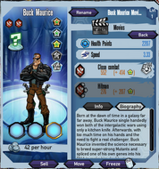 Buck Maurice | Mutants Genetic Gladiators Wiki | Fandom