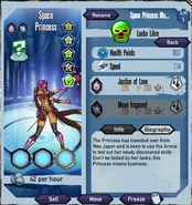 Space Princess | Mutants Genetic Gladiators Wiki | Fandom