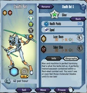 Stealth Bot | Mutants Genetic Gladiators Wiki | Fandom