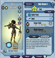 Blade Banshee | Mutants Genetic Gladiators Wiki | Fandom