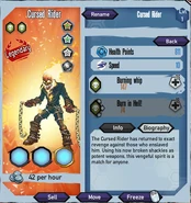 Cursed Rider | Mutants Genetic Gladiators Wiki | Fandom