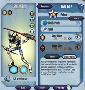 Stealth Bot | Mutants Genetic Gladiators Wiki | Fandom