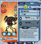 Sentry | Mutants Genetic Gladiators Wiki | Fandom