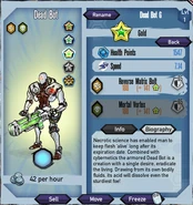Dead Bot | Mutants Genetic Gladiators Wiki | Fandom