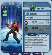 Sun-Duke | Mutants Genetic Gladiators Wiki | Fandom
