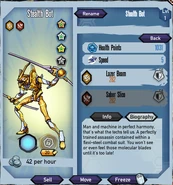 Stealth Bot | Mutants Genetic Gladiators Wiki | Fandom