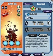 Master Oida | Mutants Genetic Gladiators Wiki | Fandom