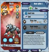 Master Splitter | Mutants Genetic Gladiators Wiki | Fandom