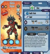 Shadow Shaman | Mutants Genetic Gladiators Wiki | Fandom