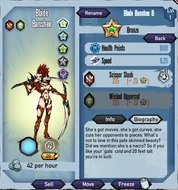 Blade Banshee | Mutants Genetic Gladiators Wiki | Fandom