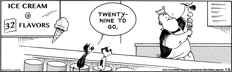 July 2016 comic strips | Mutts Wiki | Fandom