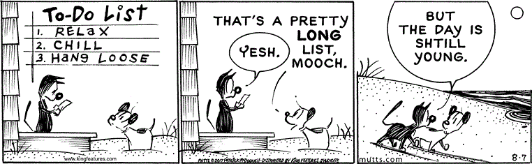 August 2017 comic strips | Mutts Wiki | Fandom
