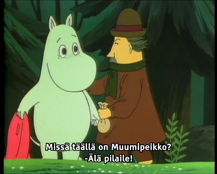 Muumipeikko ja Haisuli vaihdokkaina | Muumitalo | Fandom