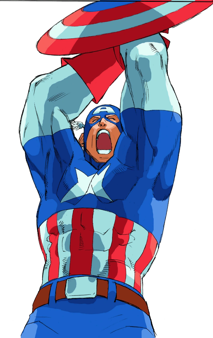 Captain America | Marvel vs Capcom: Clash of Super Heroes Wiki | Fandom