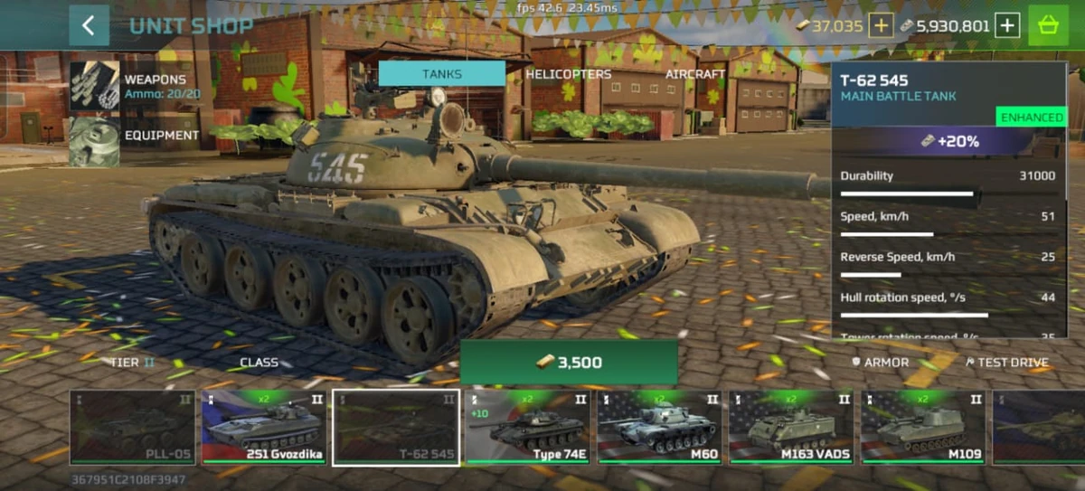 T-62 545 | MWT: Tank Battles Wiki | Fandom