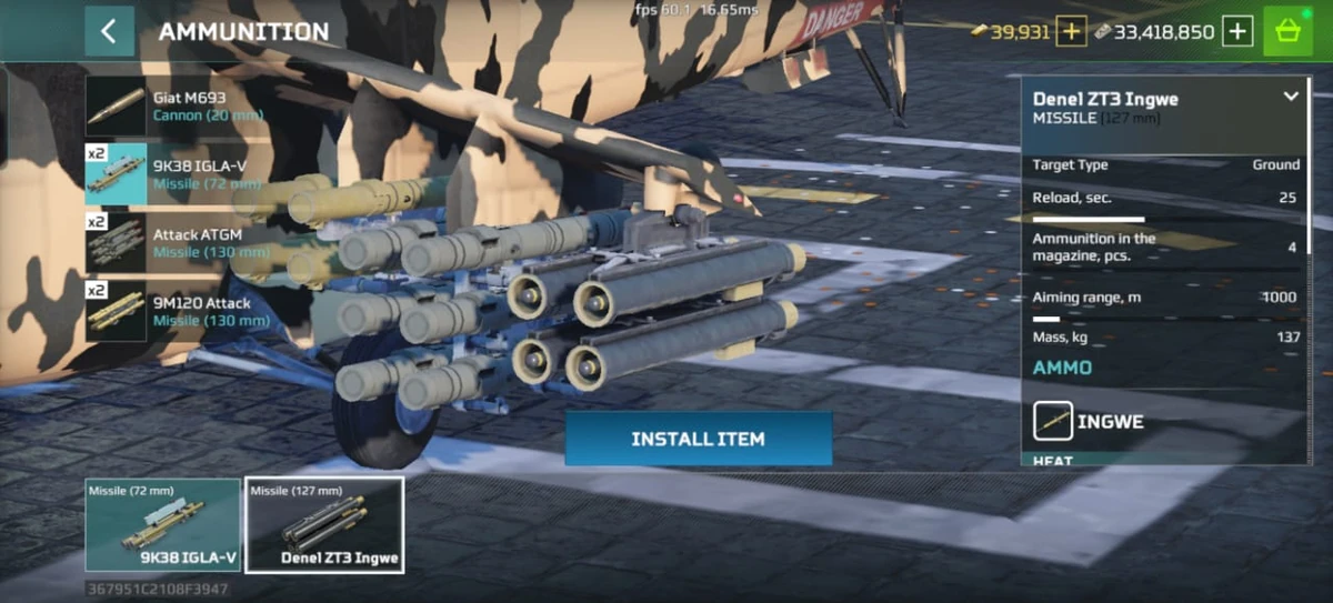 Denel ZT3 Ingwe | MWT: Tank Battles Wiki | Fandom