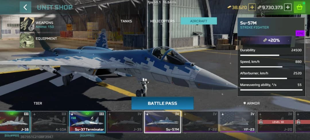 Su-57M | MWT: Tank Battles Wiki | Fandom