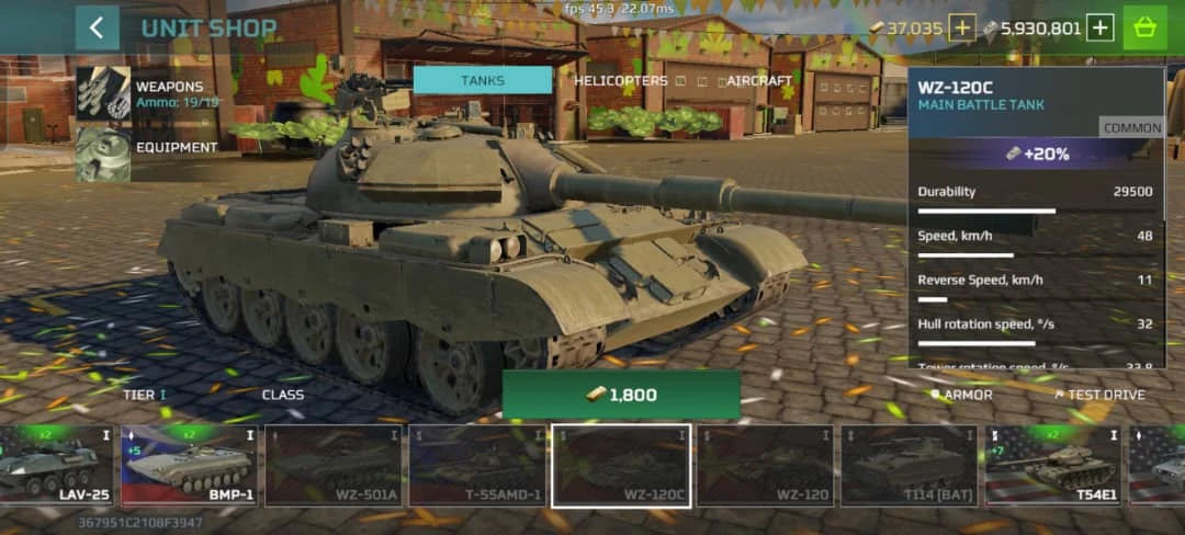 WZ-120C | MWT: Tank Battles Wiki | Fandom