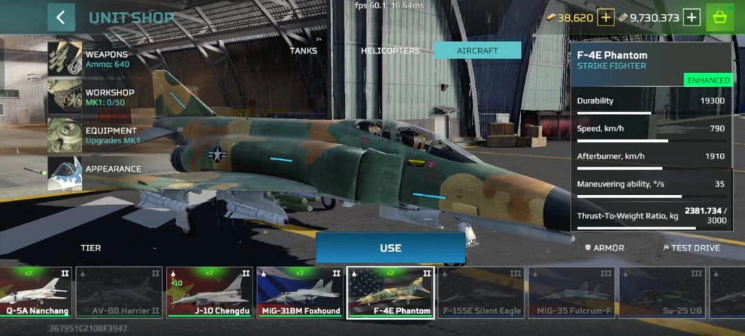 F-4E Phantom | MWT: Tank Battles Wiki | Fandom