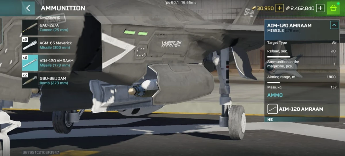 AIM-120 AMRAAM | MWT: Tank Battles Wiki | Fandom