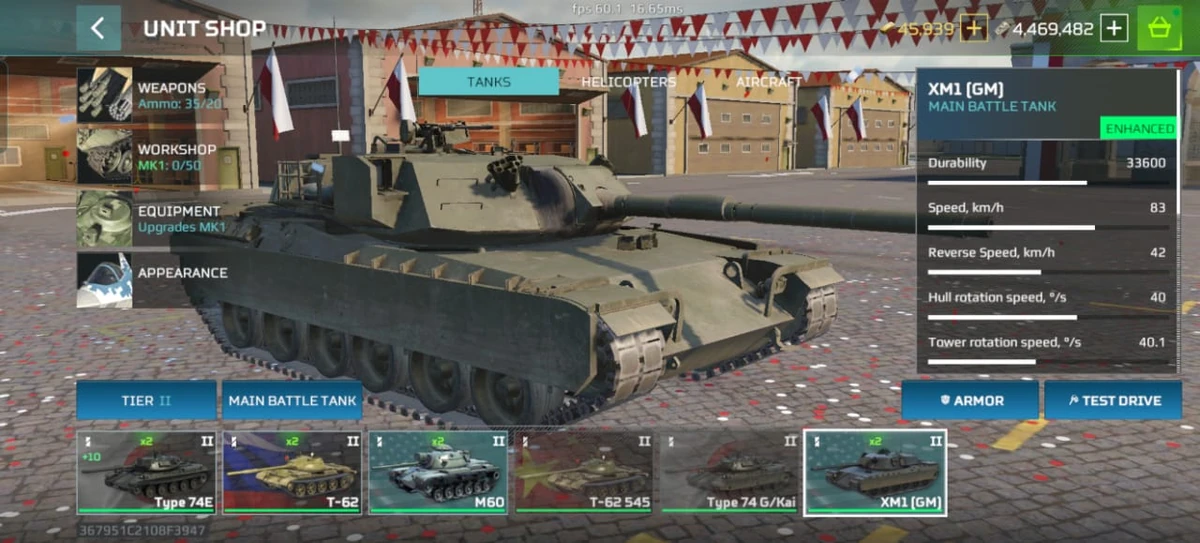 XM1 (GM) | MWT: Tank Battles Wiki | Fandom