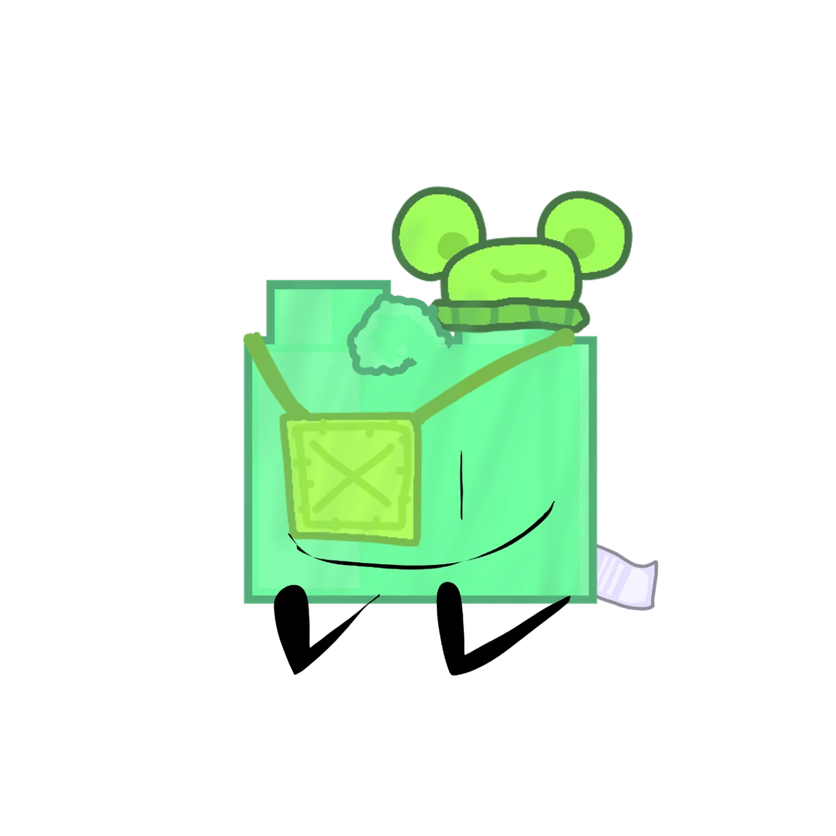 Minty Plushie | My Amazing Bruh Show Wiki | Fandom