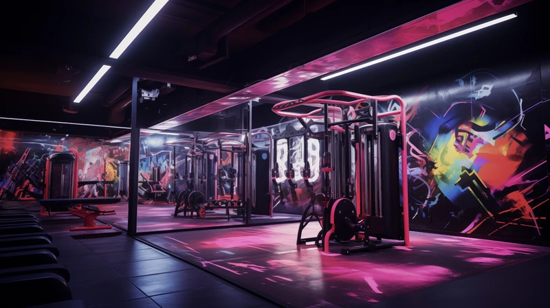 Neon Flex Gym | My Book Hann Wiki | Fandom