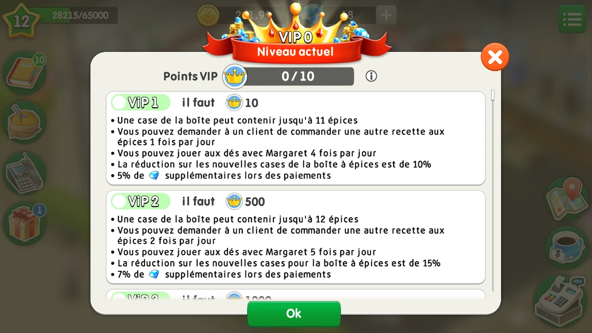 VIP | Wiki My Café | Fandom