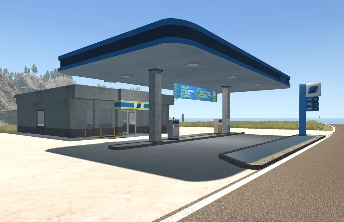 Island Gas Station | My Garage Wiki | Fandom