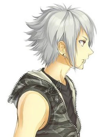 Anime Guy Side View Standing