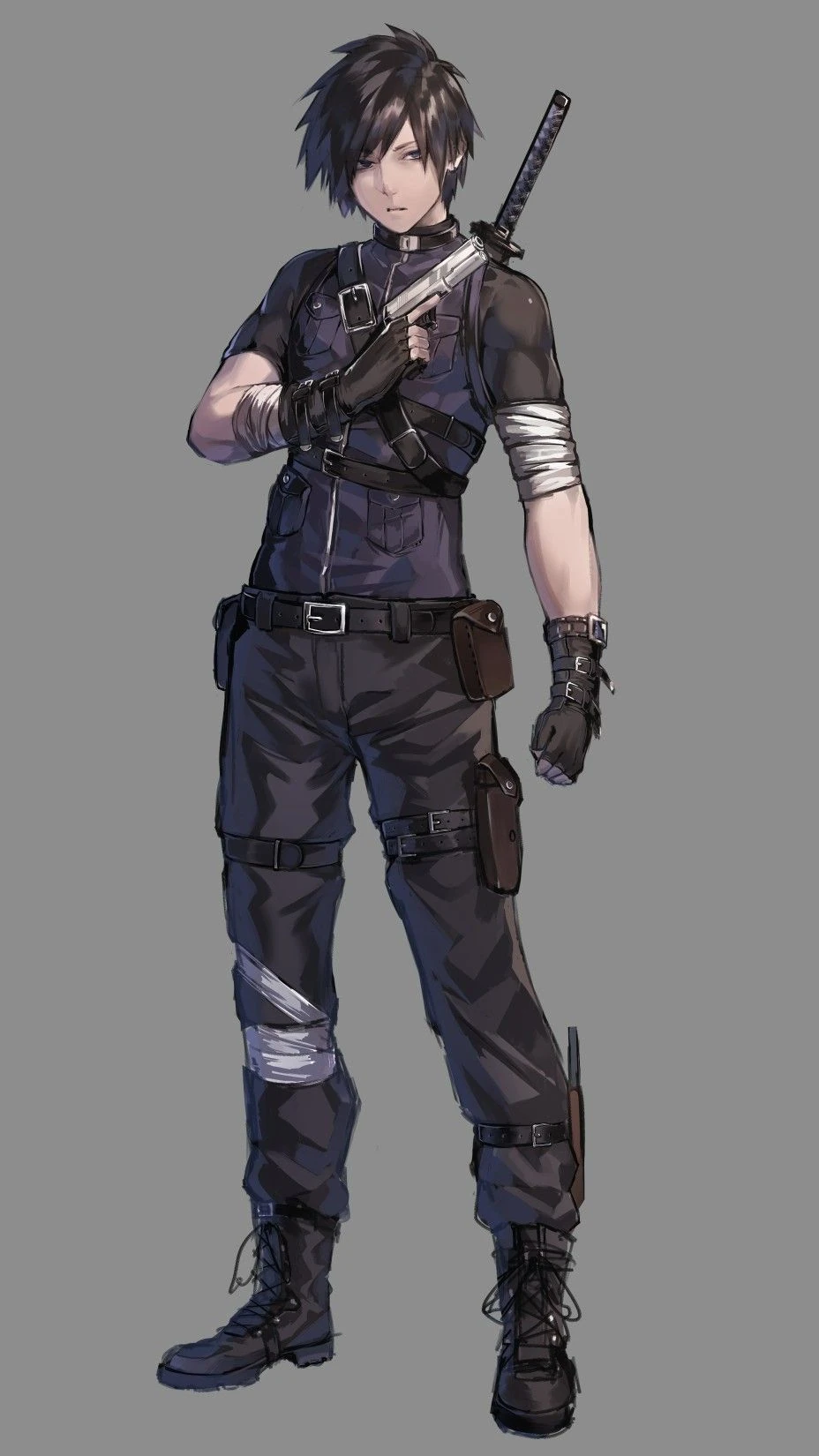 Anime Male Soldier
