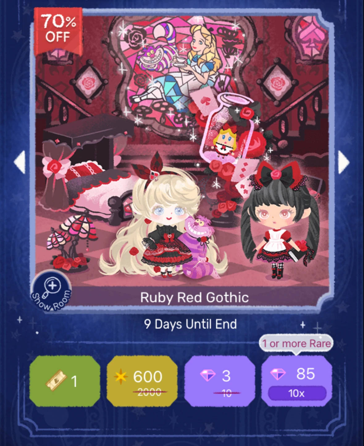 Ruby Red Gothic | My Little Doll Wiki | Fandom