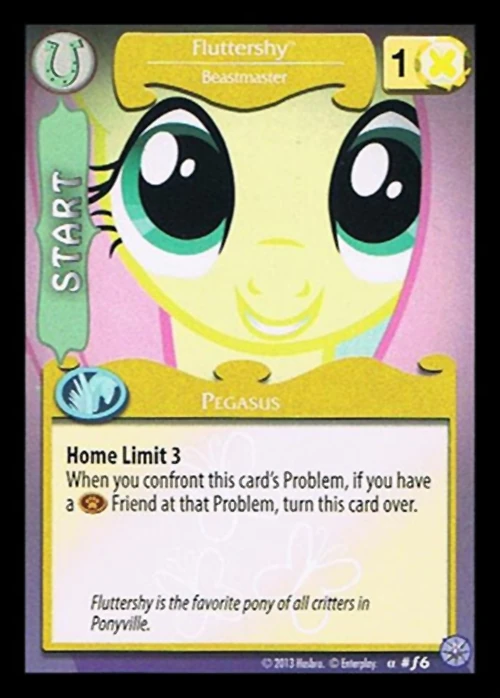 6. Fluttershy Beastmaster | My Little Pony Collectible Card Game Wiki ...