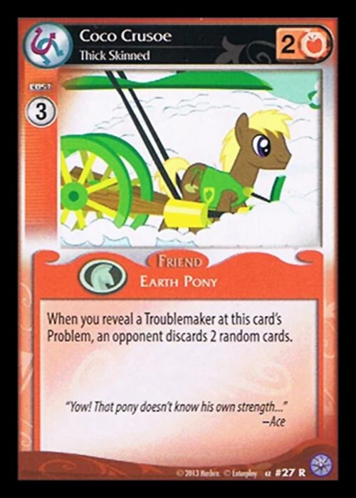 27. Coco Crusoe Thick Skinned | My Little Pony Collectible Card Game ...