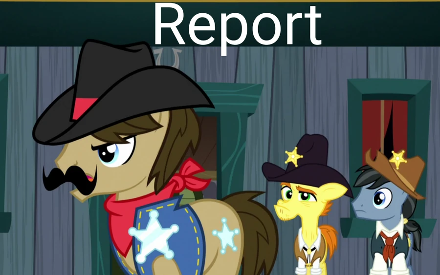 Report | My Little Pony Fanfiction is Magic Wikia | Fandom