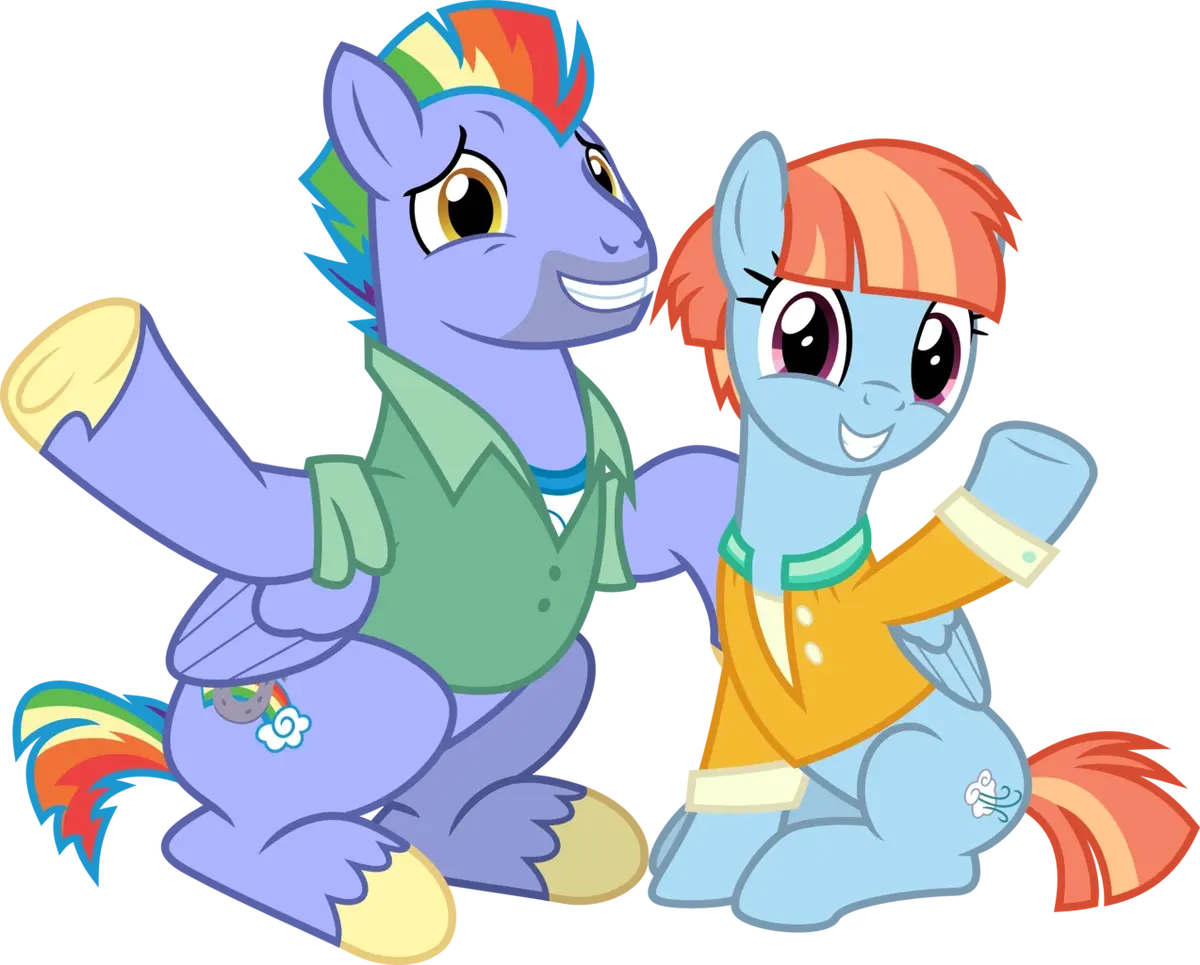 Windy Whistles and Bow Hothoof | My Little Pony: FiM - WynnRider1234!'s ...