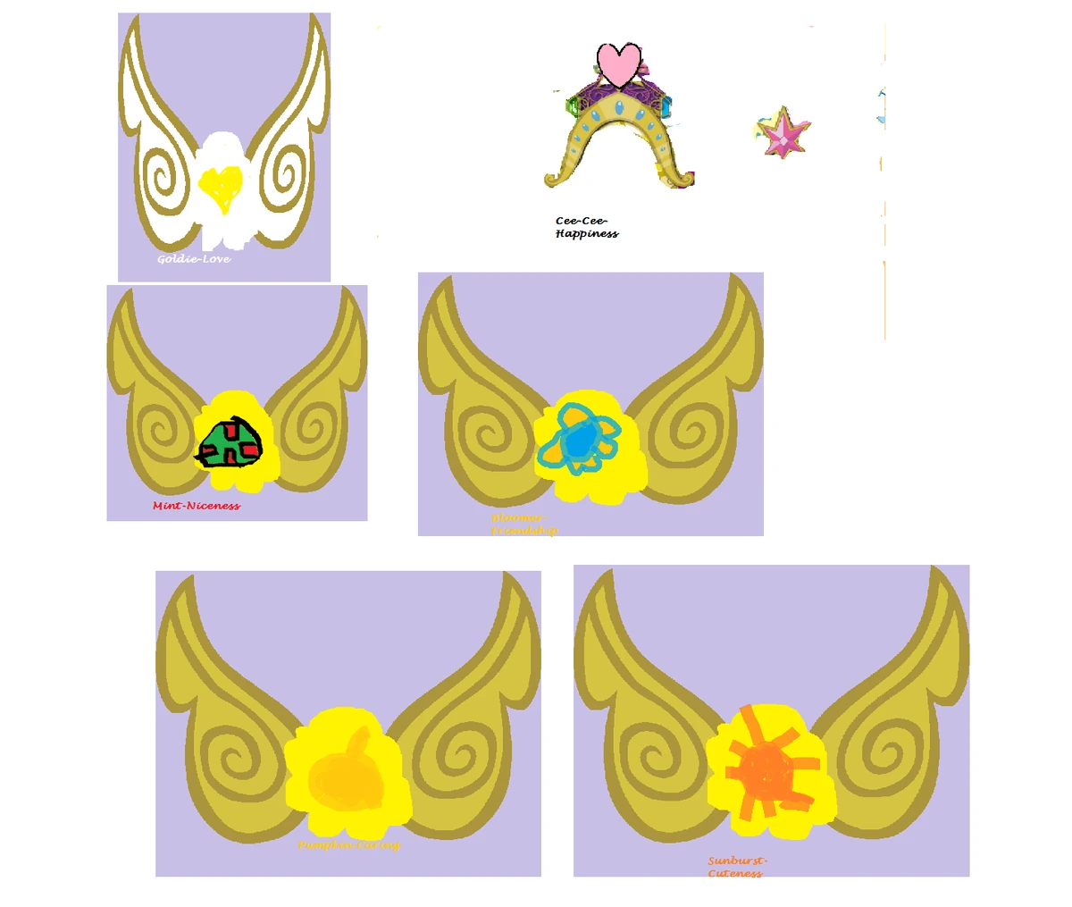 Elements of Harmony (Cee's Mane 6) | My Little Pony Fun Wiki | Fandom