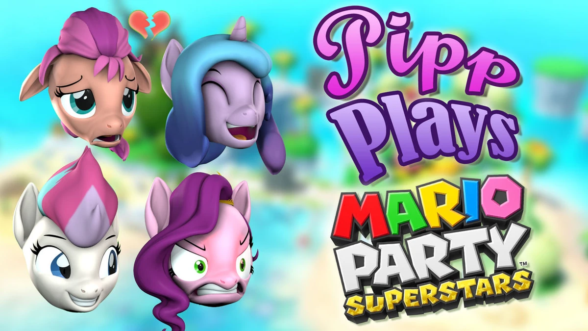 Pipp Plays... Mario Party Superstars ft Sunny, Zipp, and Izzy | My ...